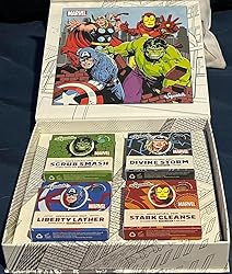 Amazon.com : Dr. Squatch Soap Avengers Collection with Collector’s Box ...