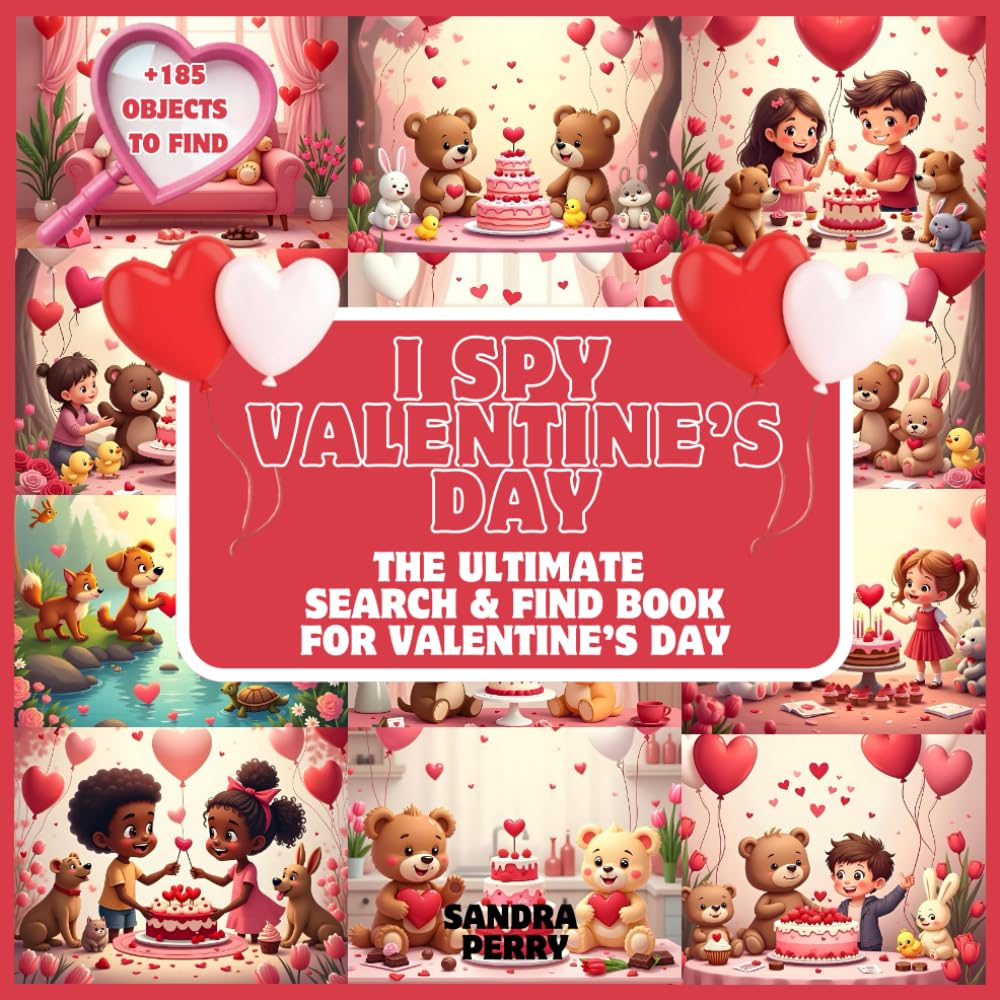 I SPY VALENTINE'S DAY: THE ULTIMATE SEARCH & FIND BOOK FOR VALENTINE'S ...
