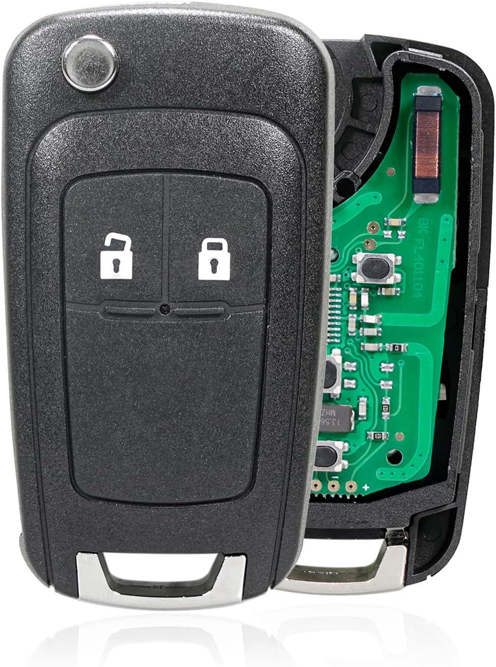 433MHZ 2 Buttons Car Remote Key Fob case shell for Vauxhall Opel Astra ...