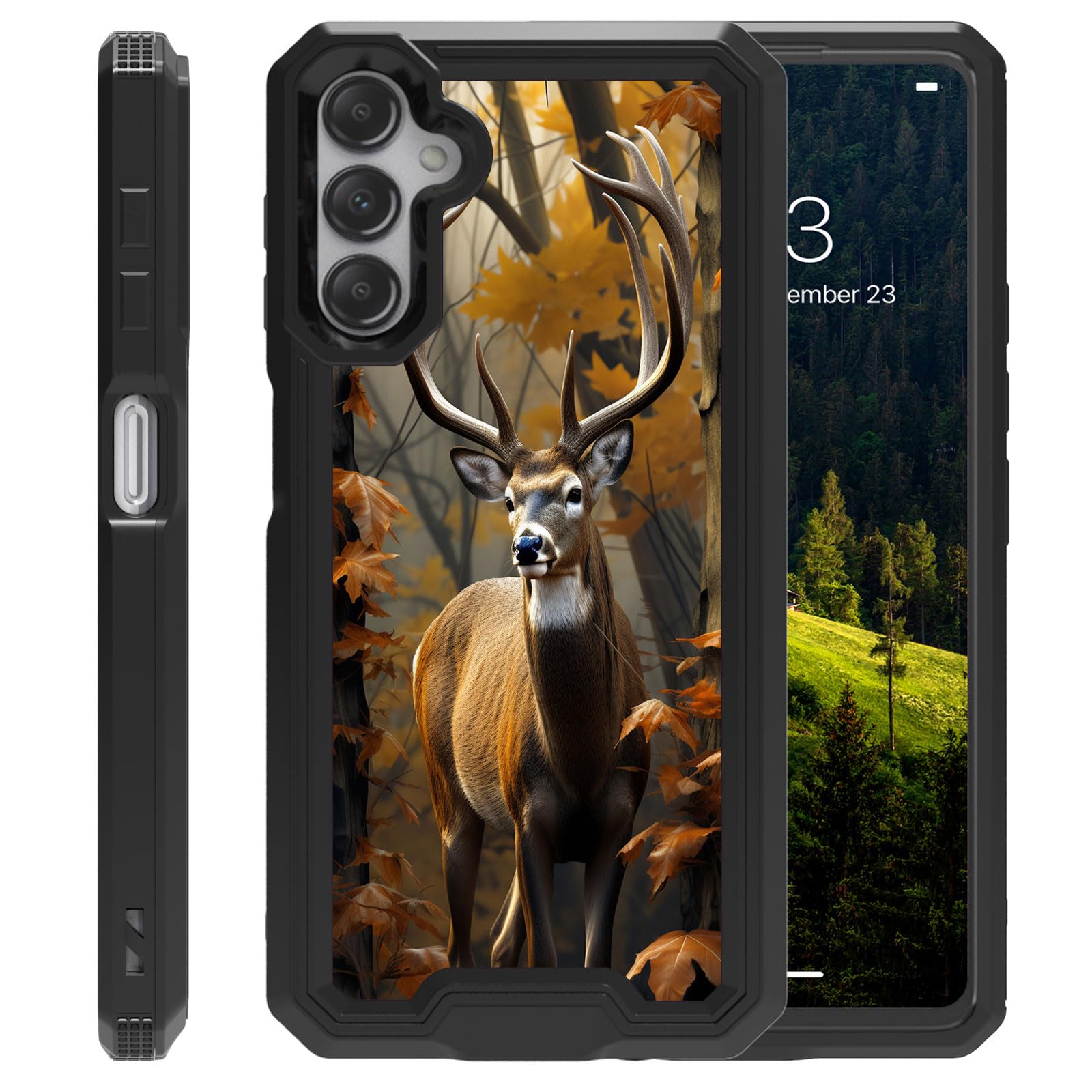 Amazon.com: CAPAUNVDA Case for Samsung Galaxy A15 5G,Enhanced Camera Protection,Military-Grade ...