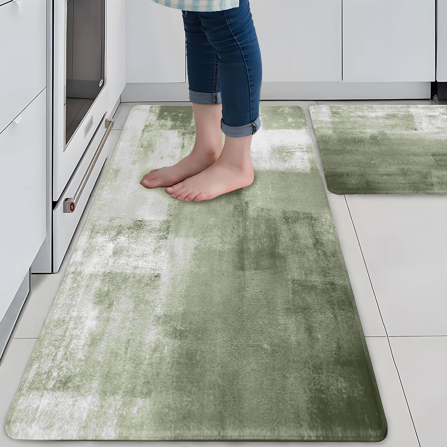 Amazon.com: Ailsan Anti Fatigue Kitchen Mats for Floor, 2PCS Non Slip ...