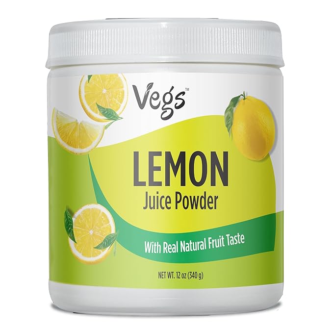 Amazon.com : Vegs Lemon Juice Powder - Powdered Lemon Juice ...