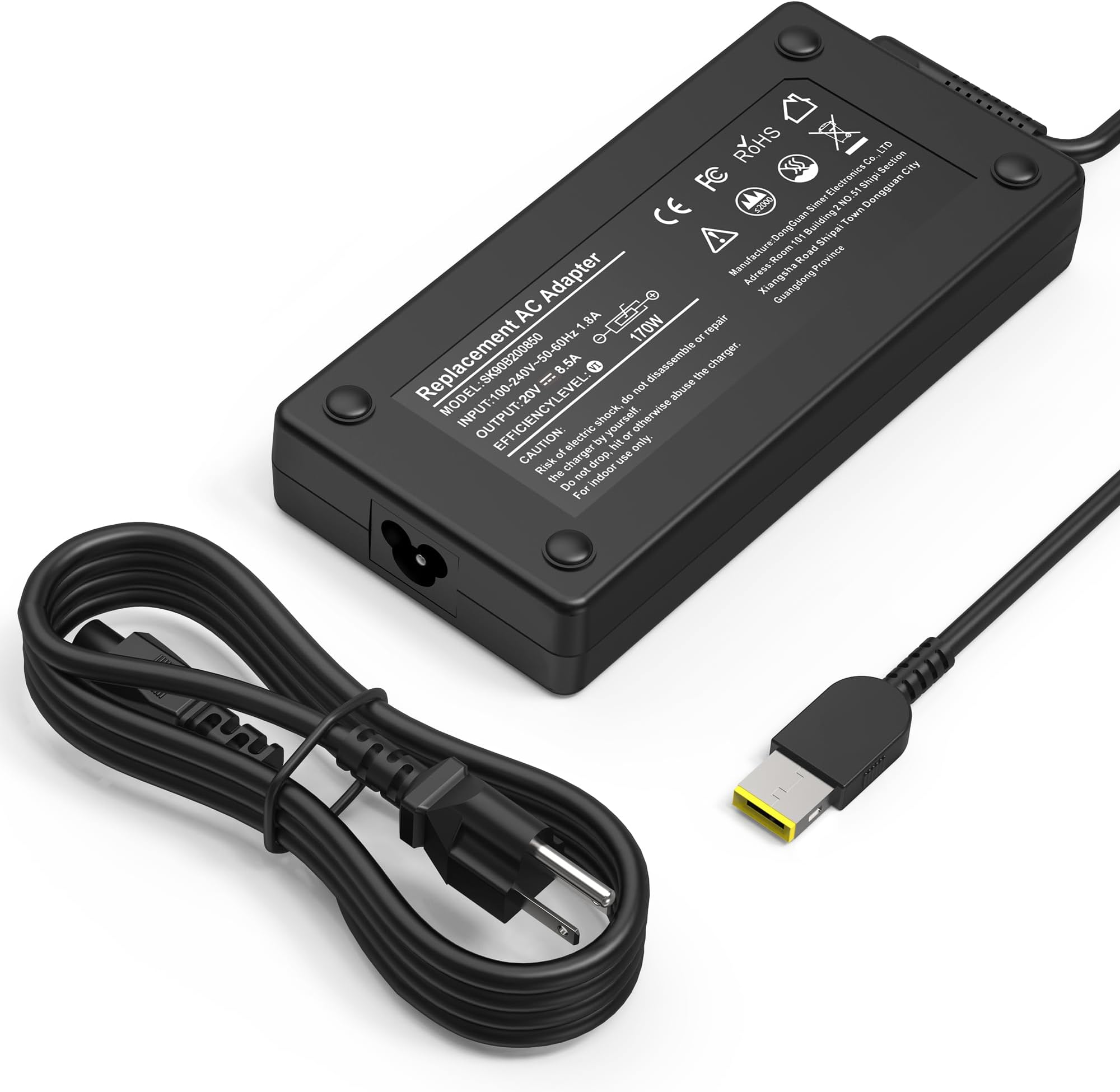 Amazon.com: New Genuine ThinkPad Laptop Charger 45W 20V 2.25A Slim Tip ...