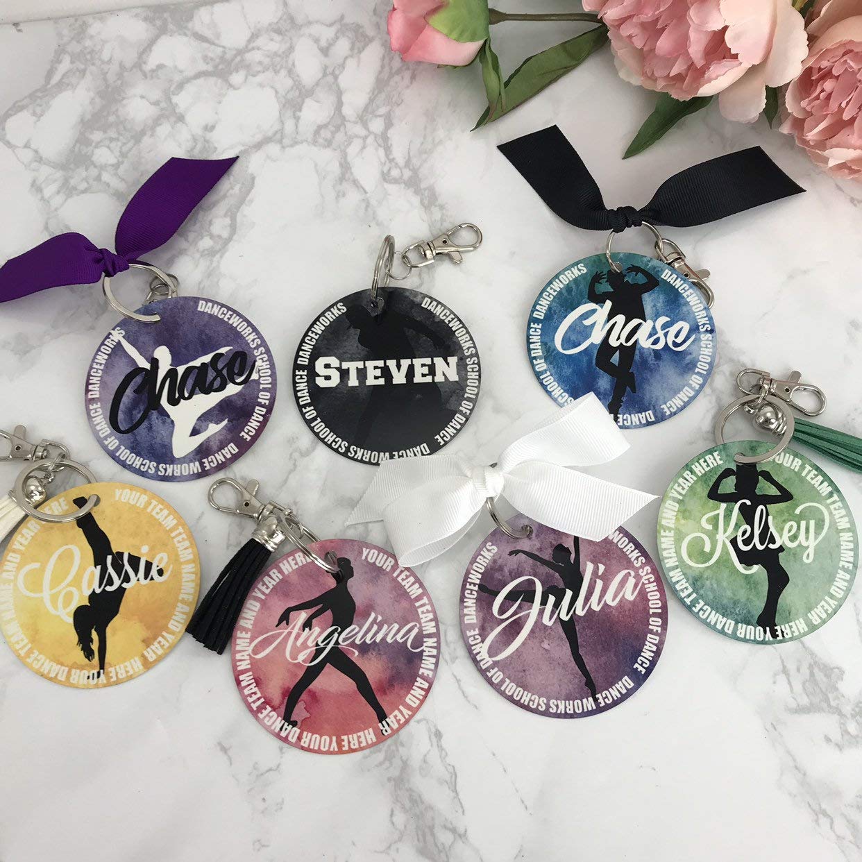 Jazz Dancer Aluminum Bag Tag Personalized with Your Name – Yaxa Colombia