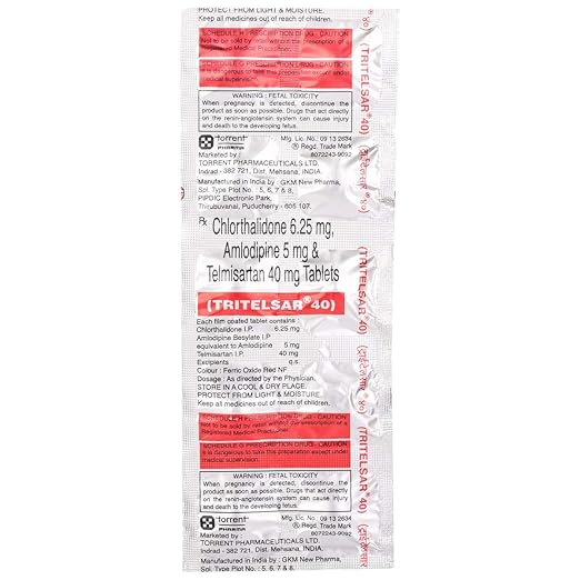 Tritelsar 40 - Strip of 10 Tablets : Amazon.in: Health & Personal Care