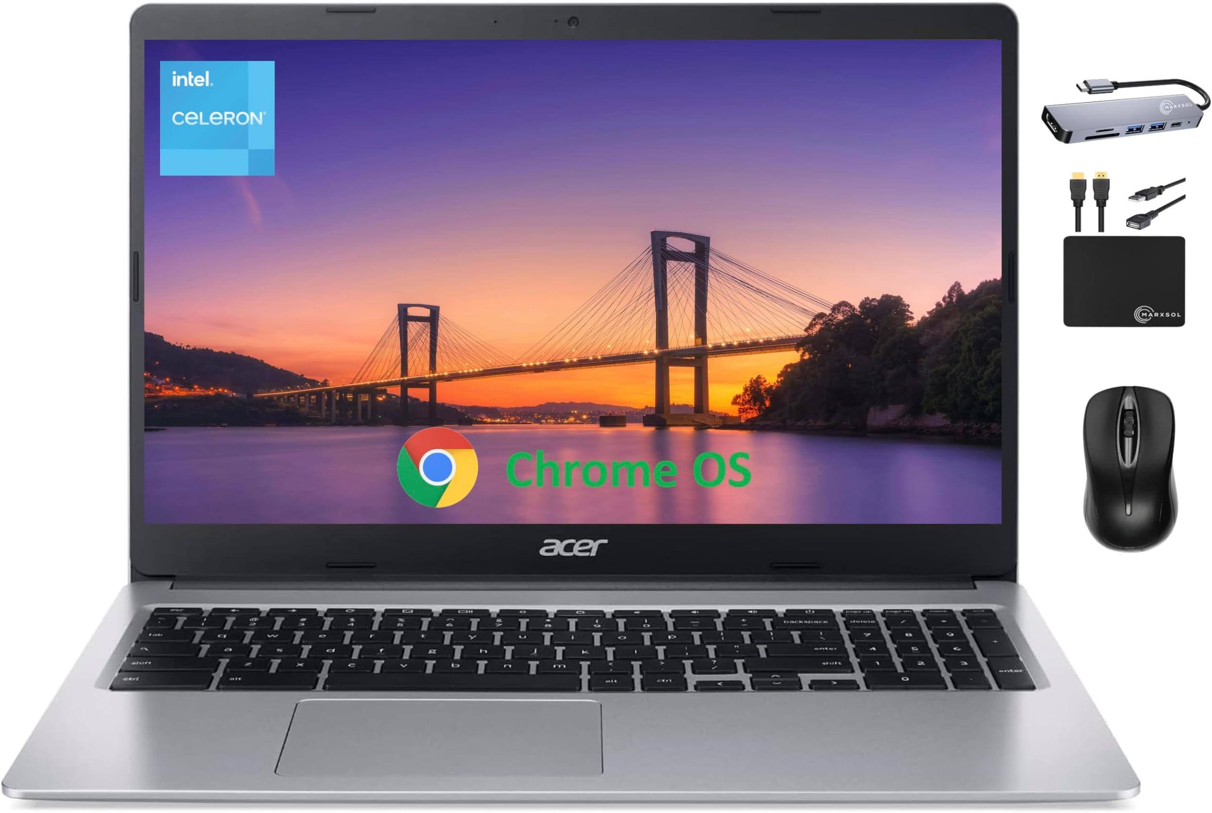 Amazon.com: acer Chromebook 315 15.6" HD Laptop for Home & Students ...