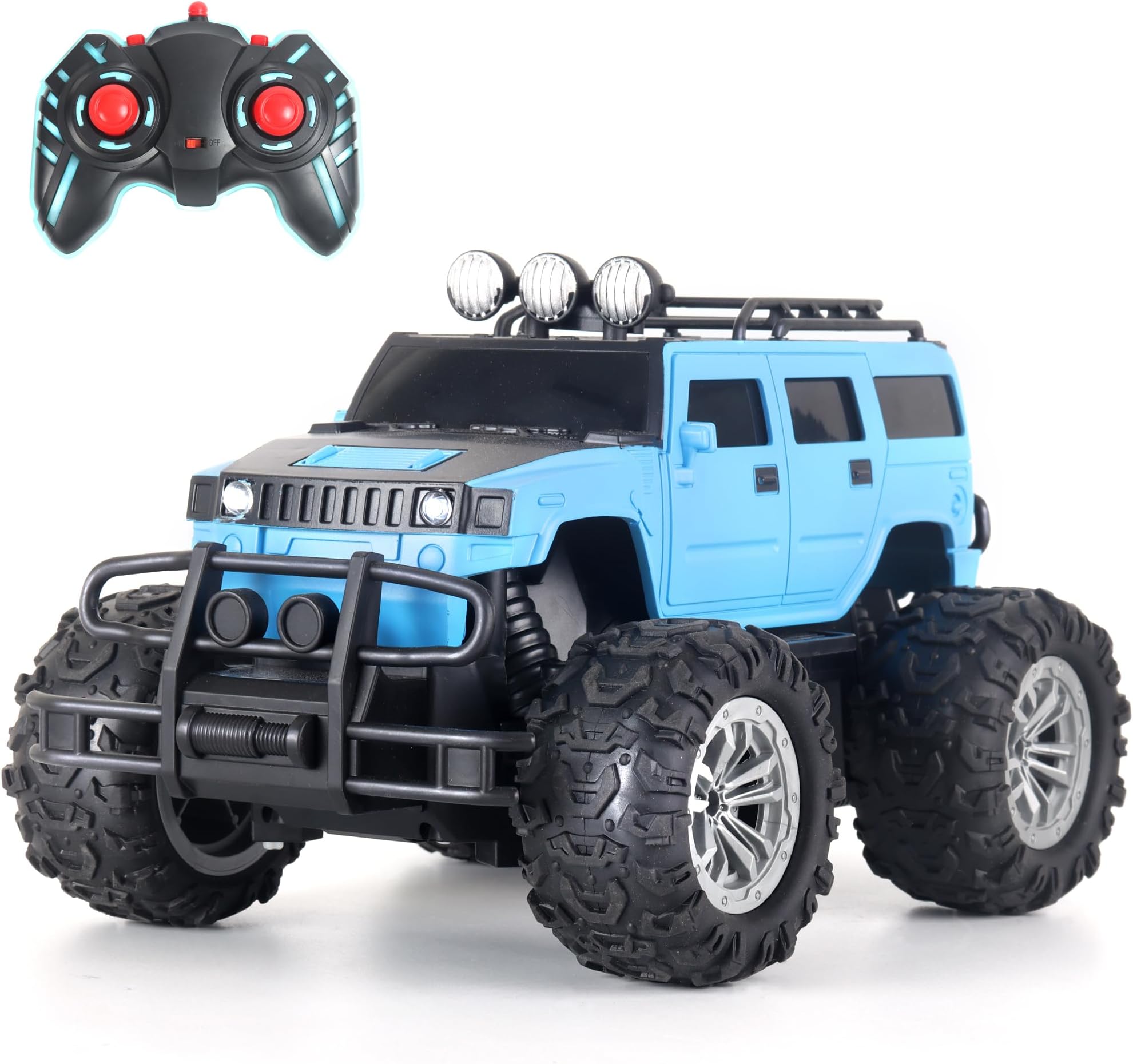 Popsugar Off Roader Rechargeable Remote Control Monster Truck with 2 ...