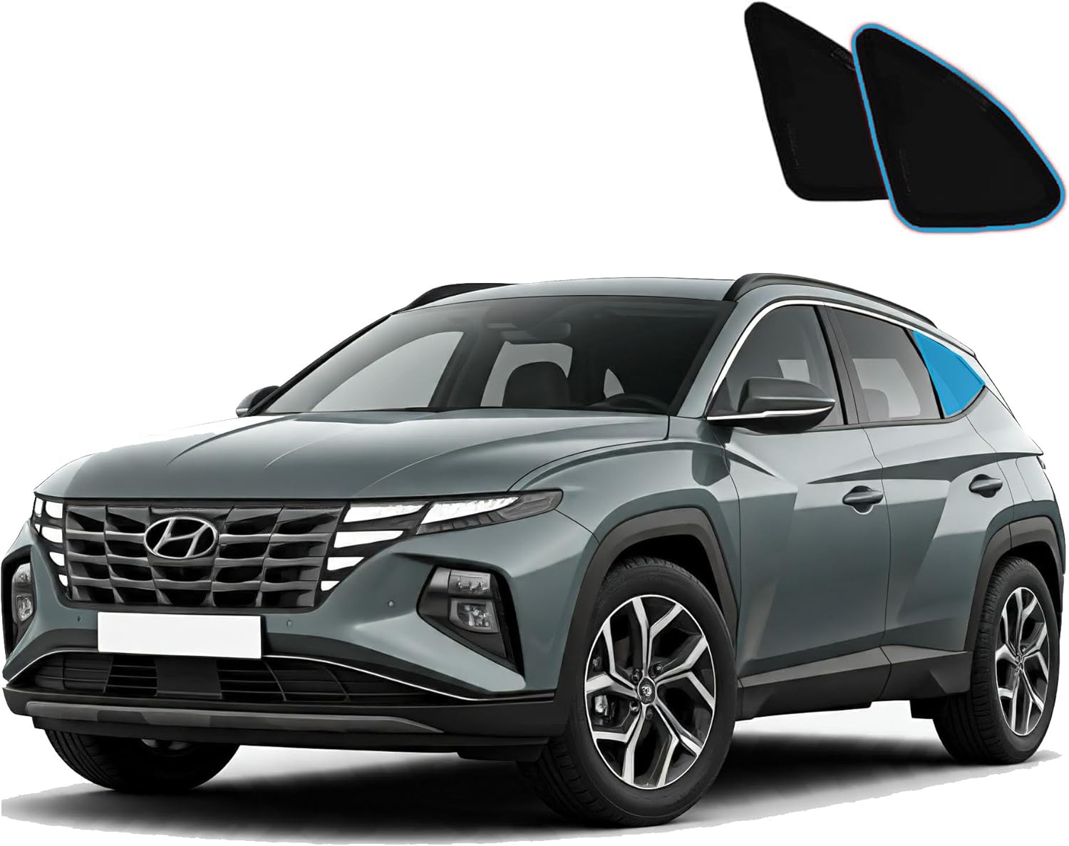 Amazon.com: Side & Rear Windows Sun Shade for Hyundai Tucson 2022-2025 ...