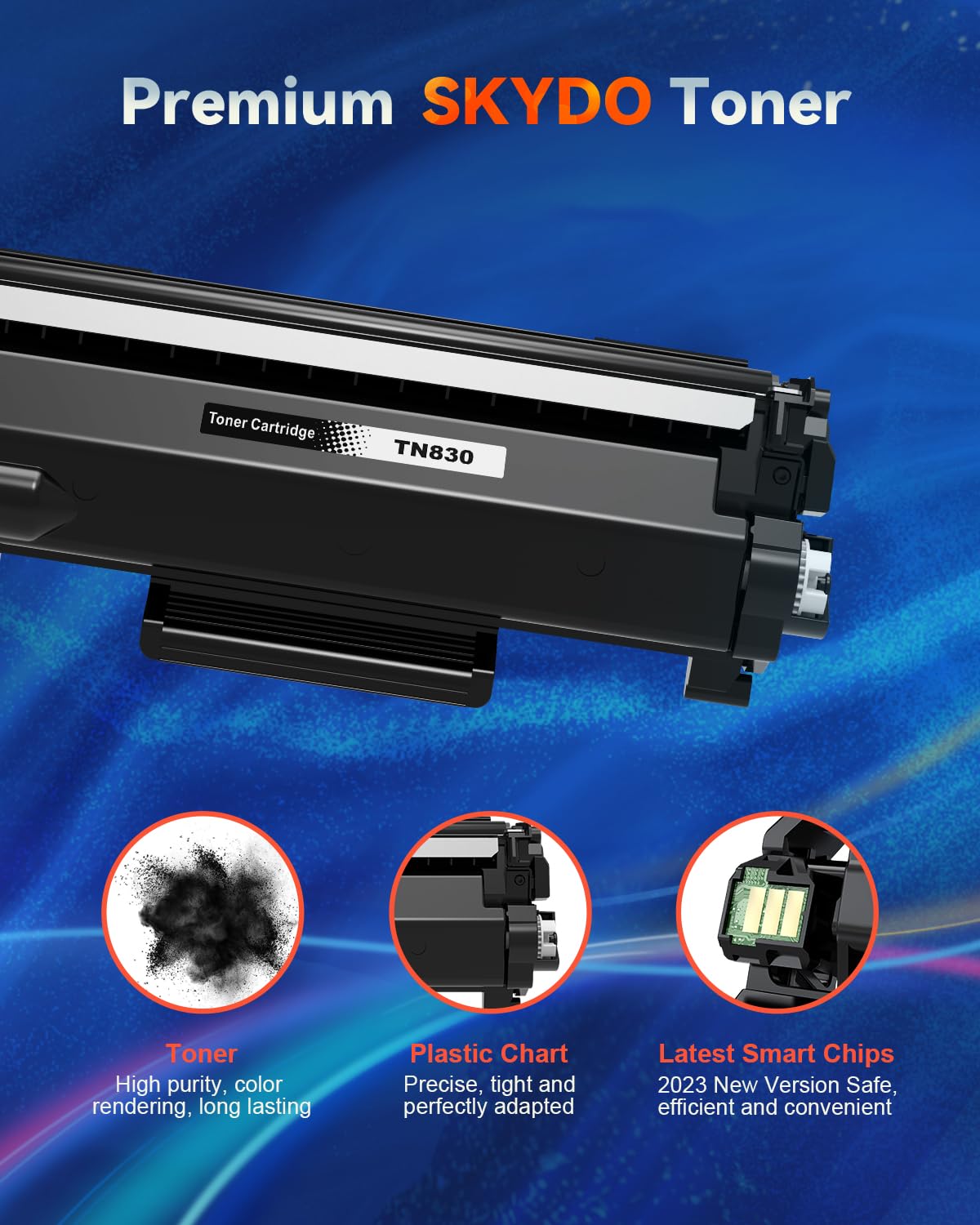 Snapklik.com : TN830 Black Printer Toner Cartridge For Brother TN-830 ...