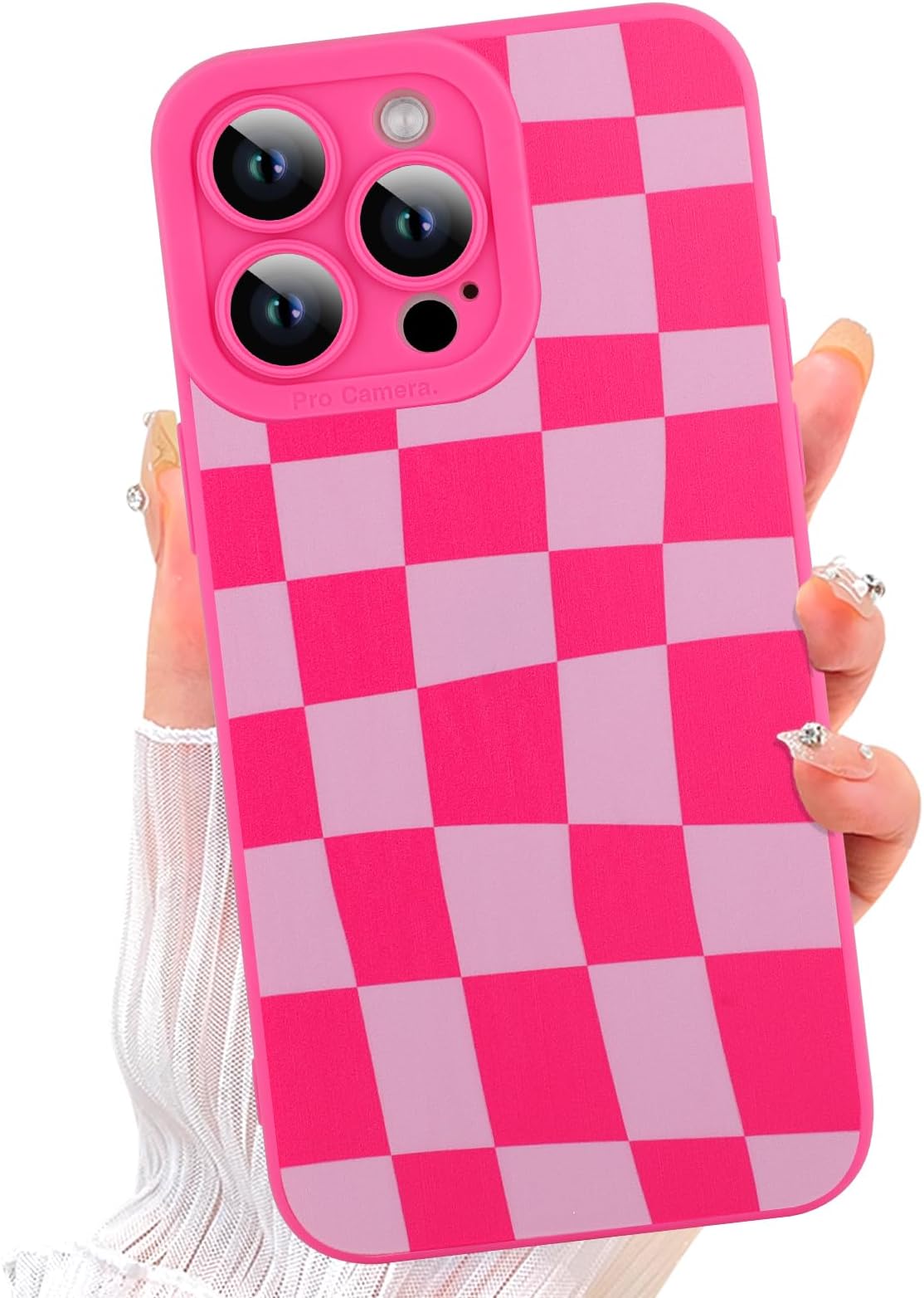 Amazon.com: iPhone 12 Pro Max Classic Checkered Checker Checkerboard ...