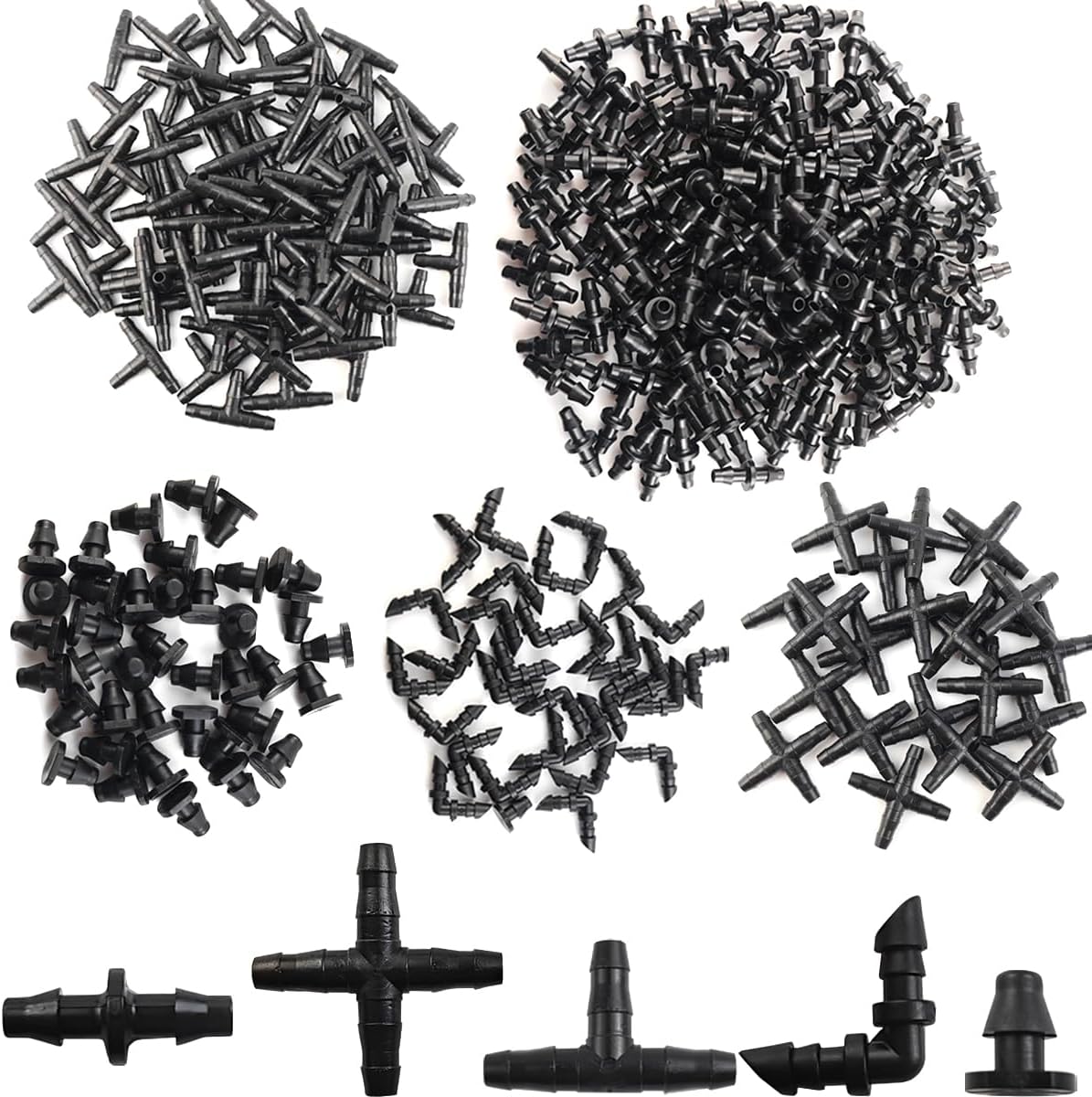 Amazon.com : Tondiamo 200ft 1/4 Inch Irrigation Tubing Garden Drip Hose ...