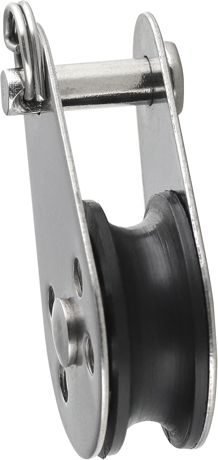 FASTON® Miniblock mit Kunststoffrolle und Sicherungsbolzen 25 mm ...