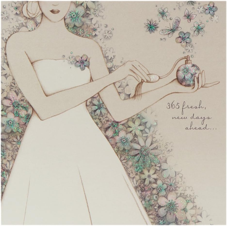 Hallmark Birthday Card For Her 'Fresh New Days Ahead' - Medium Square ...