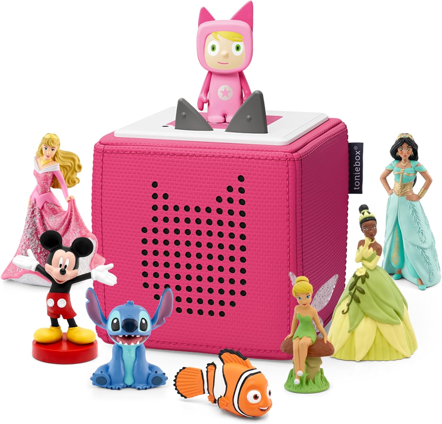 tonies Ultimate Disney Pink Toniebox Starter Set Bundle incl. with 7 ...
