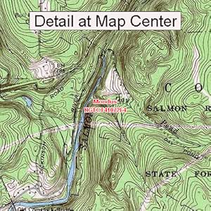 Amazon.com: USGS Topographic Quadrangle Map - Moodus, Connecticut ...