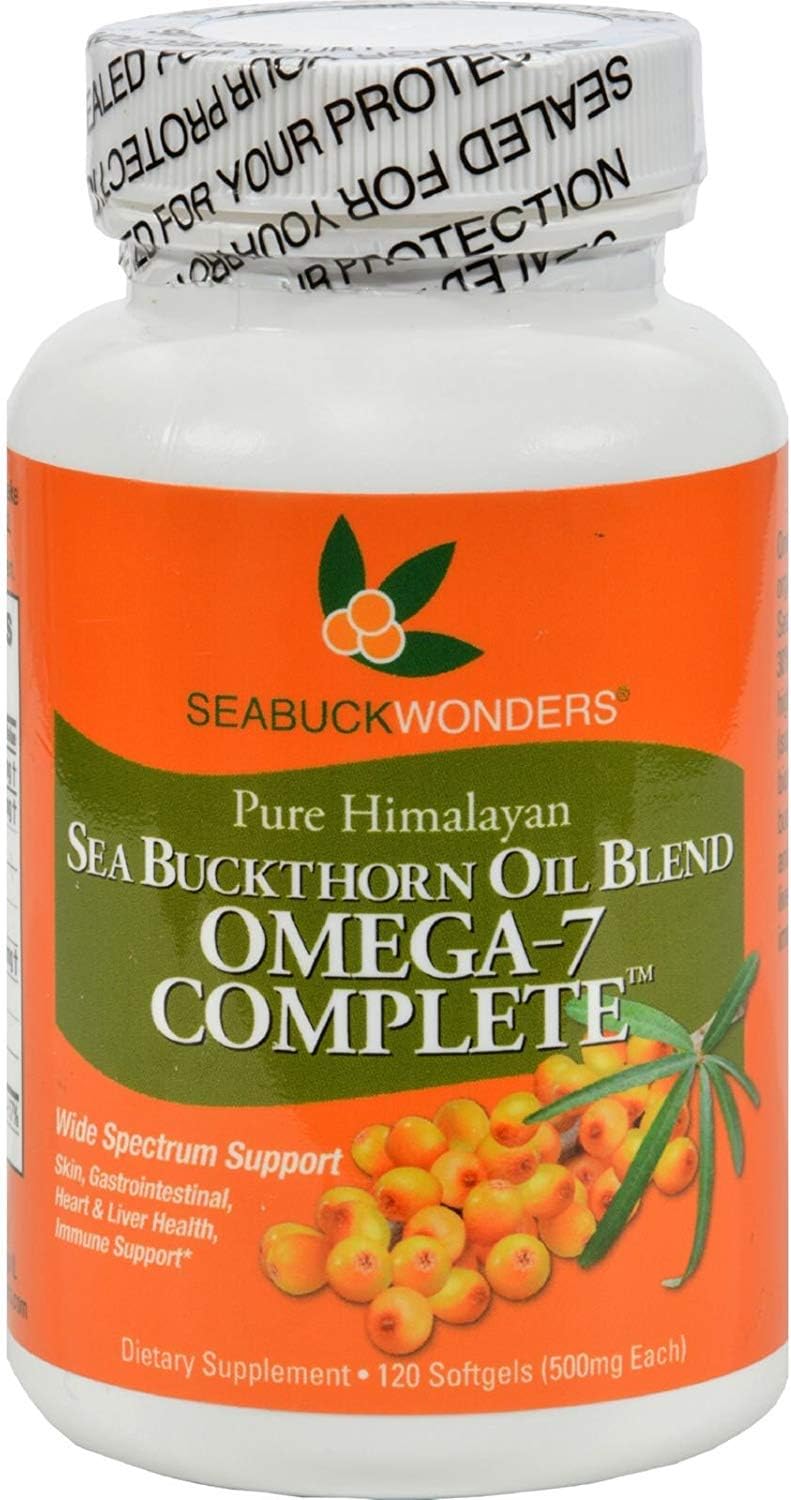 Amazon.com: Seabuck Wonders Sea Buckthorn Omega 7 Complete - 500 mg ...