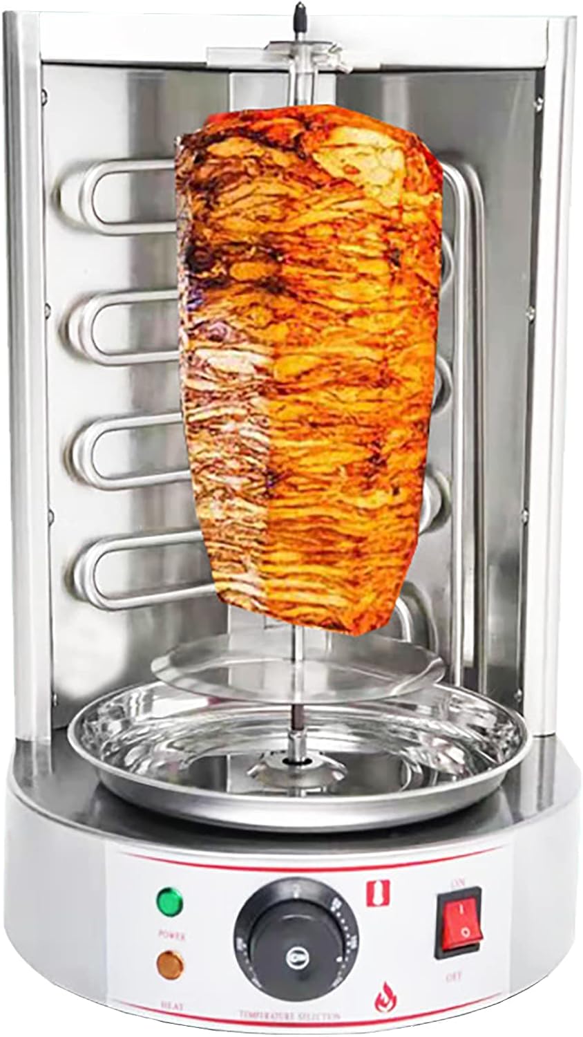 Amazon.com: Electric Vertical Broiler Shawarma Machine 360° Rotating ...