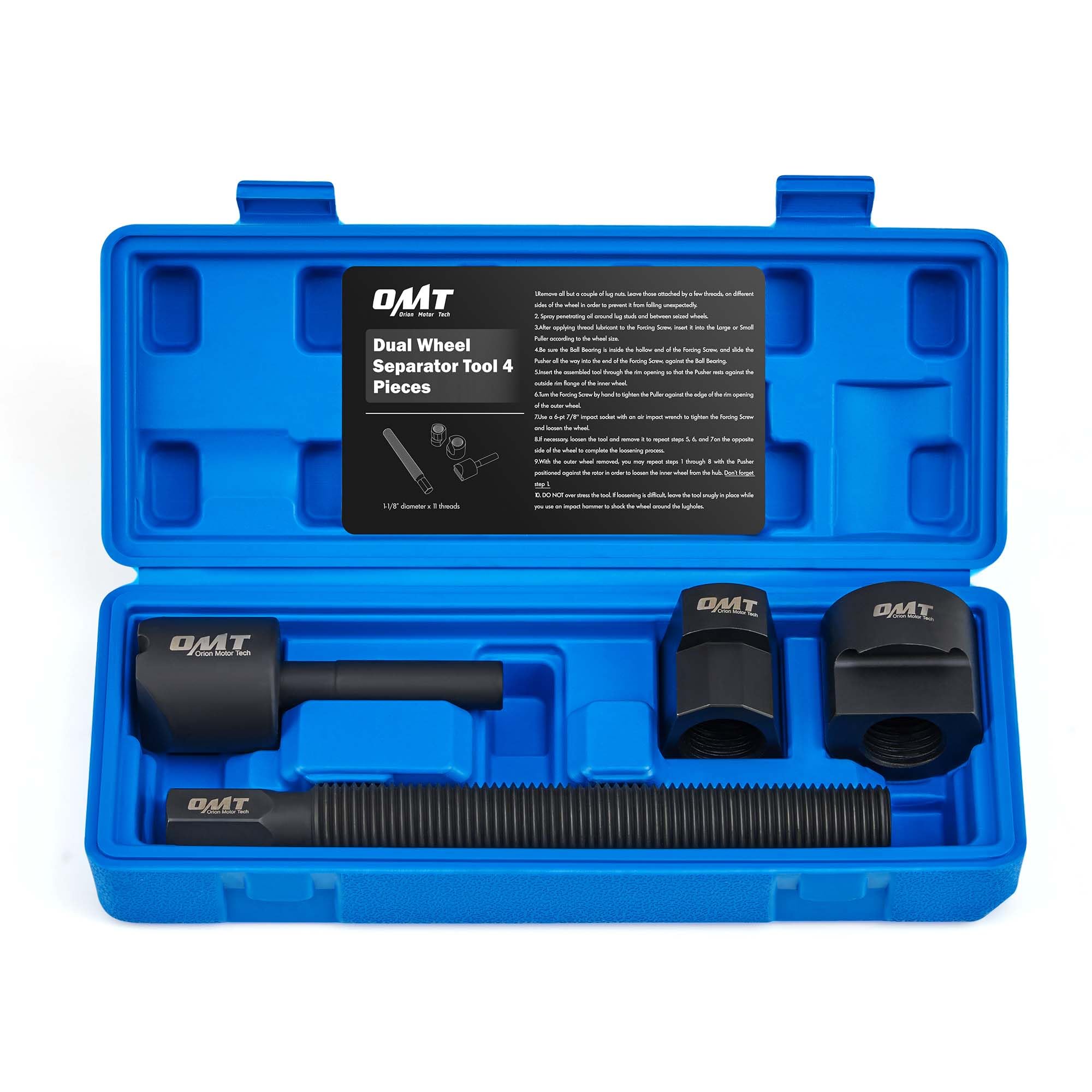 Amazon.com: Orion Motor Tech Dual Wheel Separator Tool, 4-Piece Wheel ...