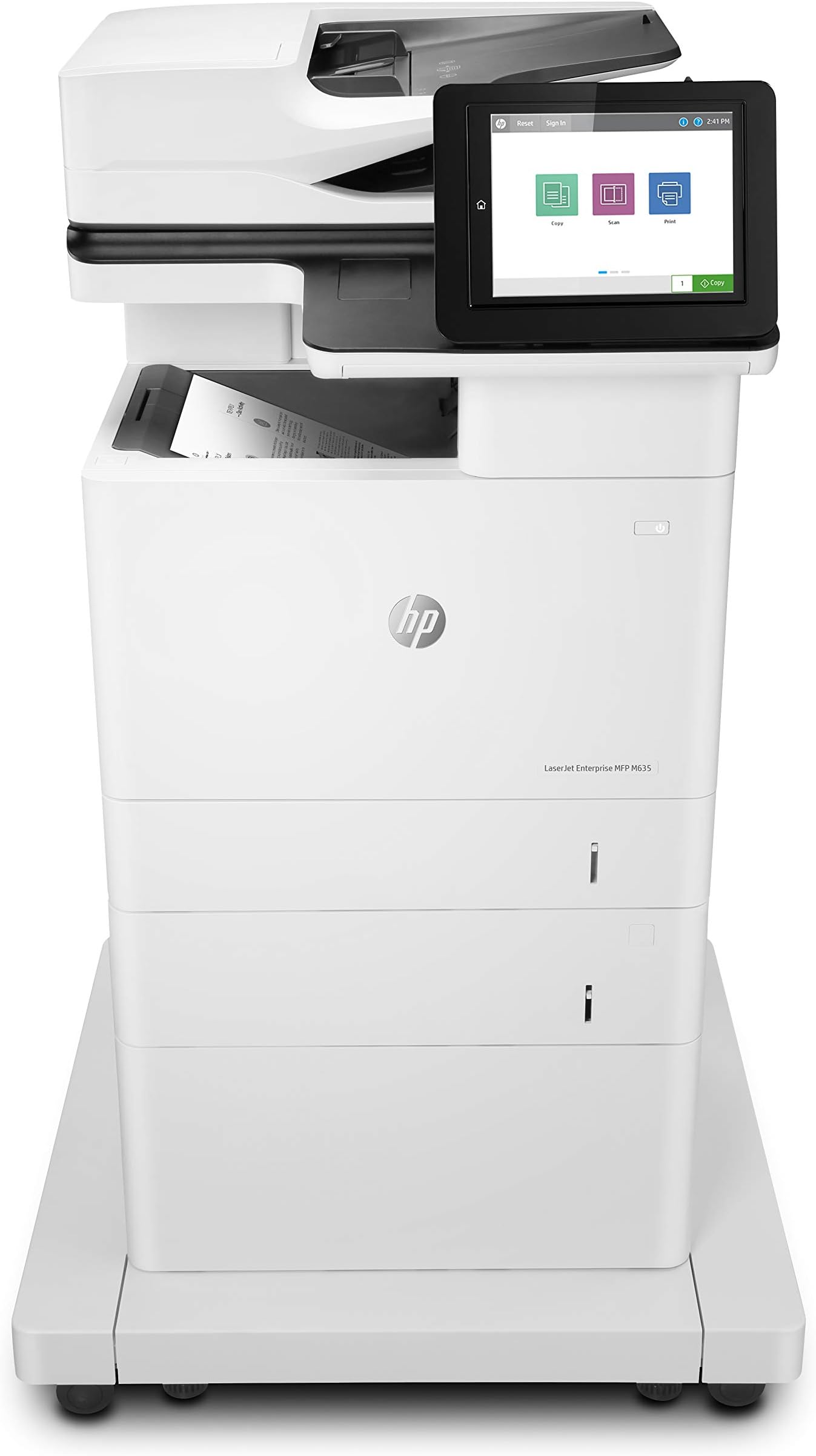 Amazon.com: HP LaserJet Enterprise MFP M634z Monochrome All-in-One ...