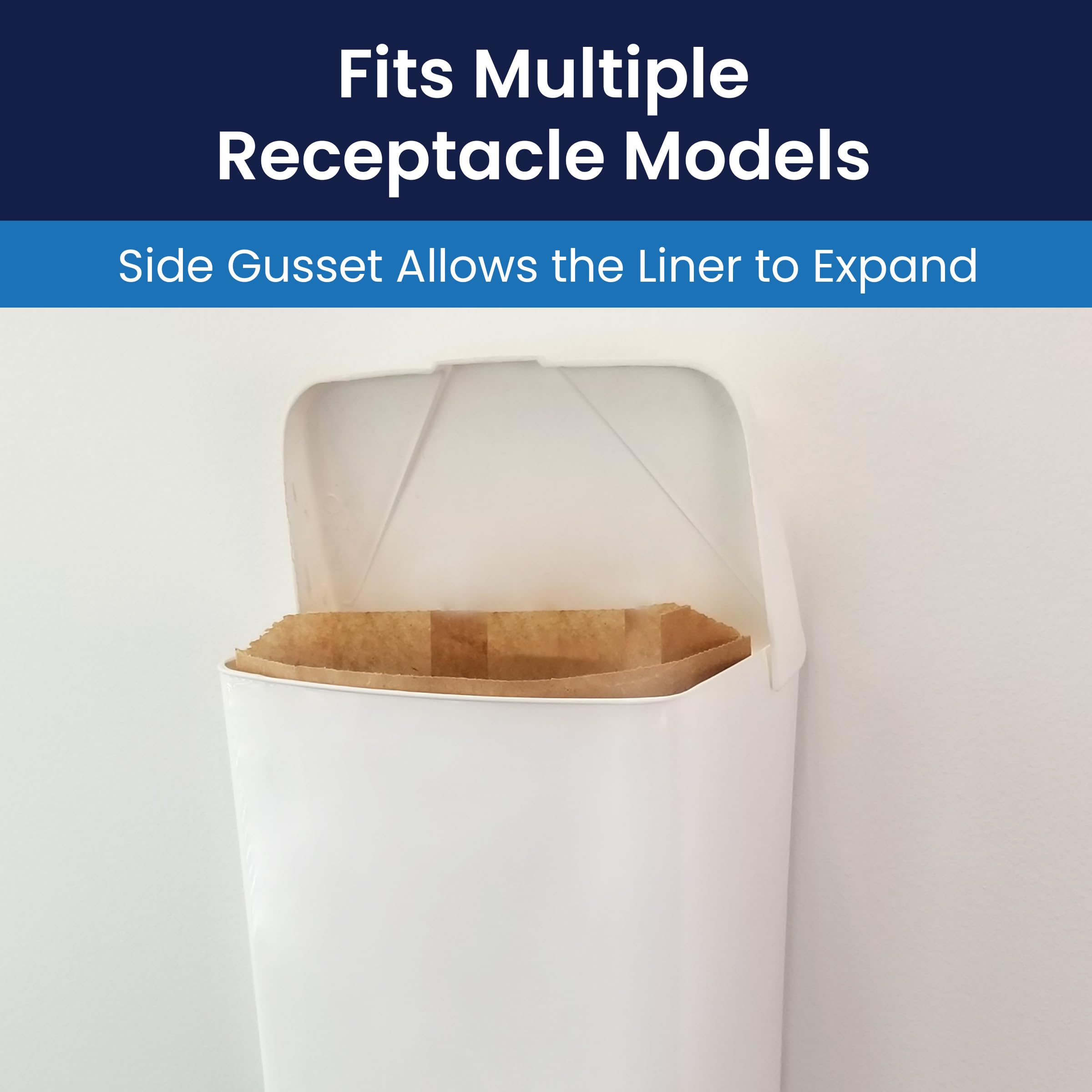 Snapklik.com : HS6141 All-in-one Waste Receptacle Paper Liners