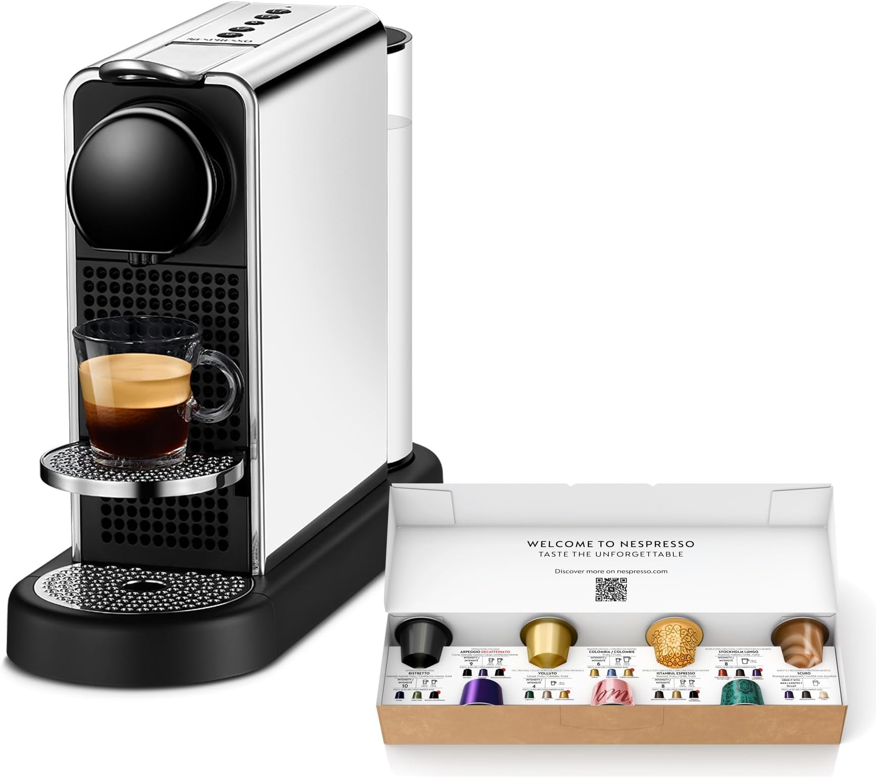 Amazon | UCC ドリップポッド カプセル式コーヒーメーカー DRIP POD YOUBI DP4 本体 (スチームホワイト) | UCC | コーヒーメーカー