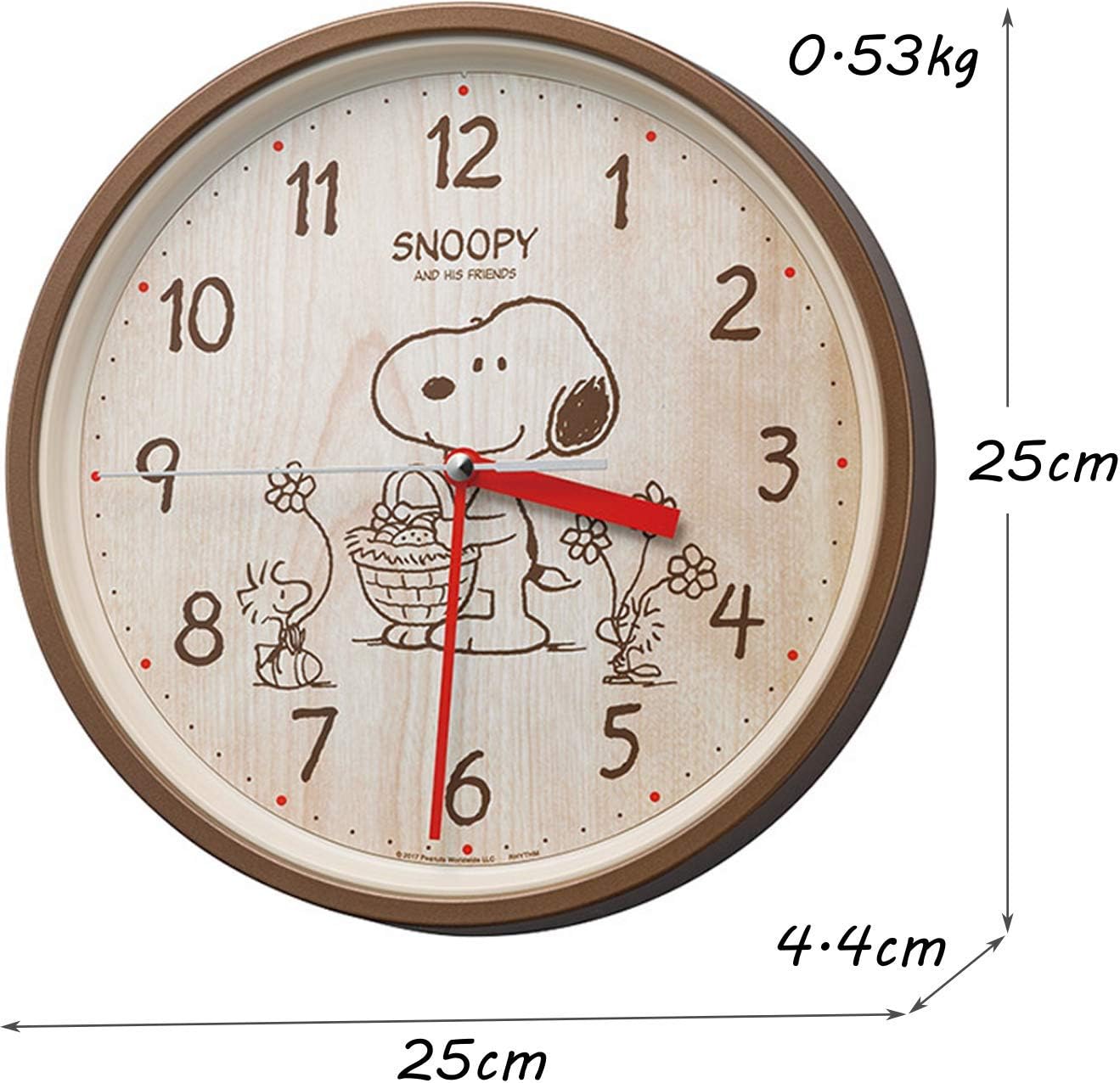 44％割引【正規品直輸入】 スヌーピー掛け時計 稼働品 掛時計/柱時計 インテリア小物-OTA.ON.ARENA.NE.JP