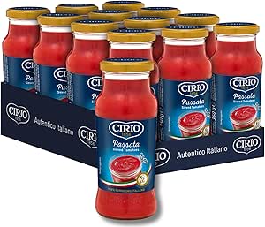 CIRIO Passata Verace, Smooth Sieved Tomatoes, Tomato Sauce, 100% ...