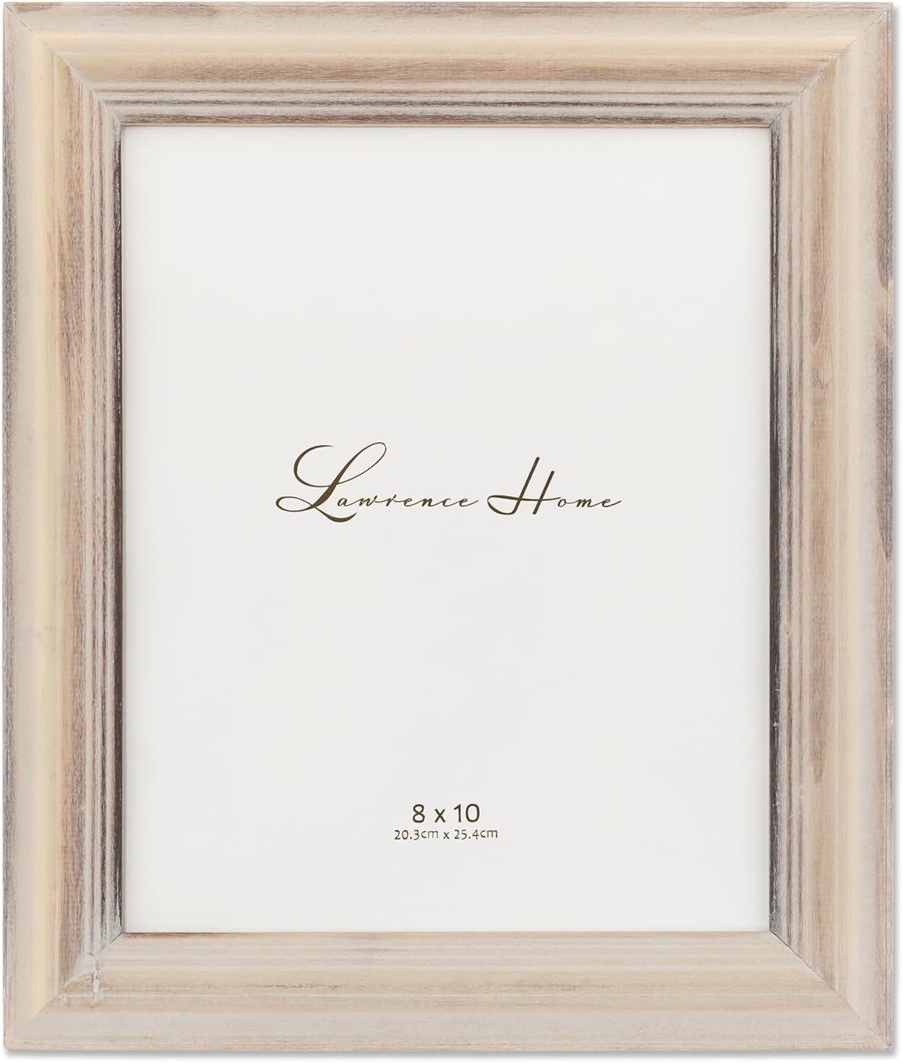 Amazon.com - Lawrence Frames 8x10 White Wash Maple Picture Frame, Natual