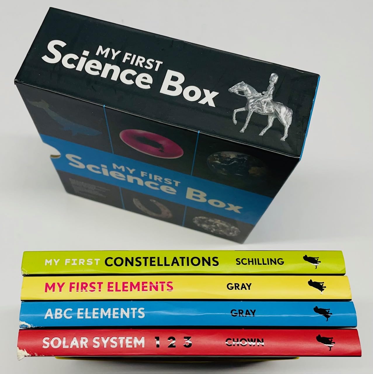 My First Science Box 4-volumes: Constellations, Elements, ABC Elements ...