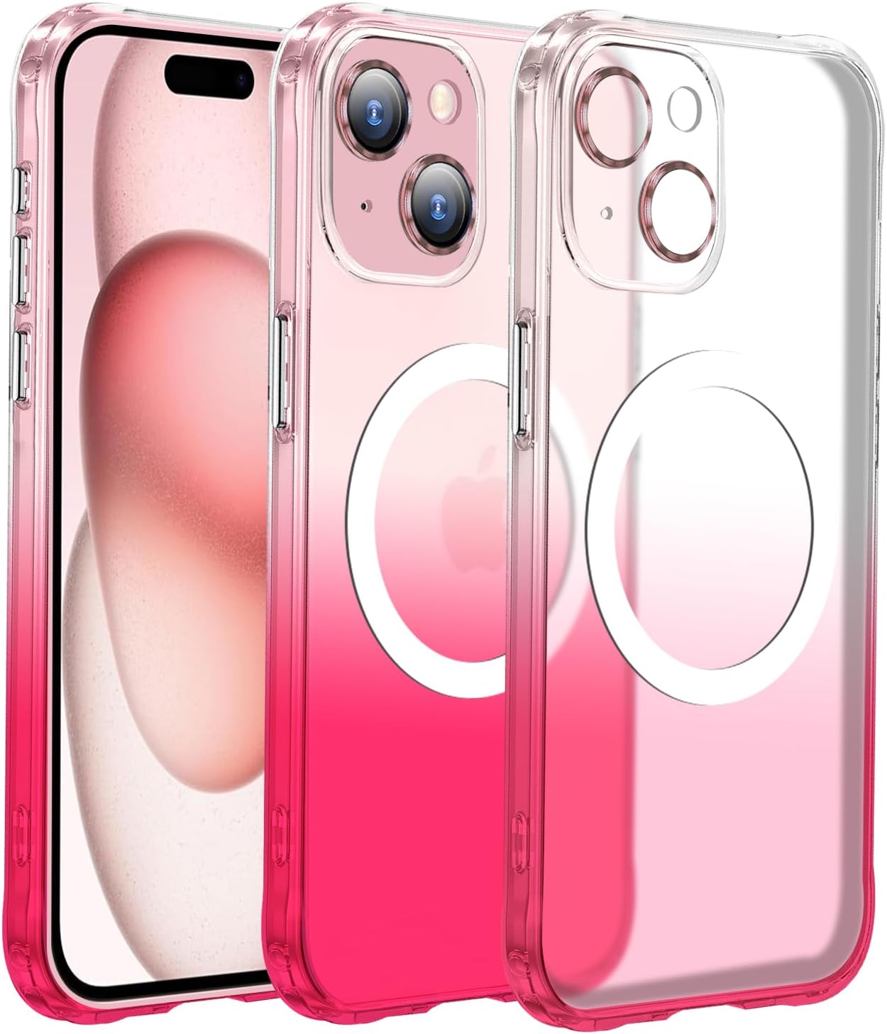 Amozo iPhone 15 Plus Case Cover | Matte Gradient - Ultra Hybrid Drop ...