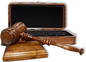 Amazon.com : VHD Handmade Premium Boxed & Gavel Square Shaped Sound ...