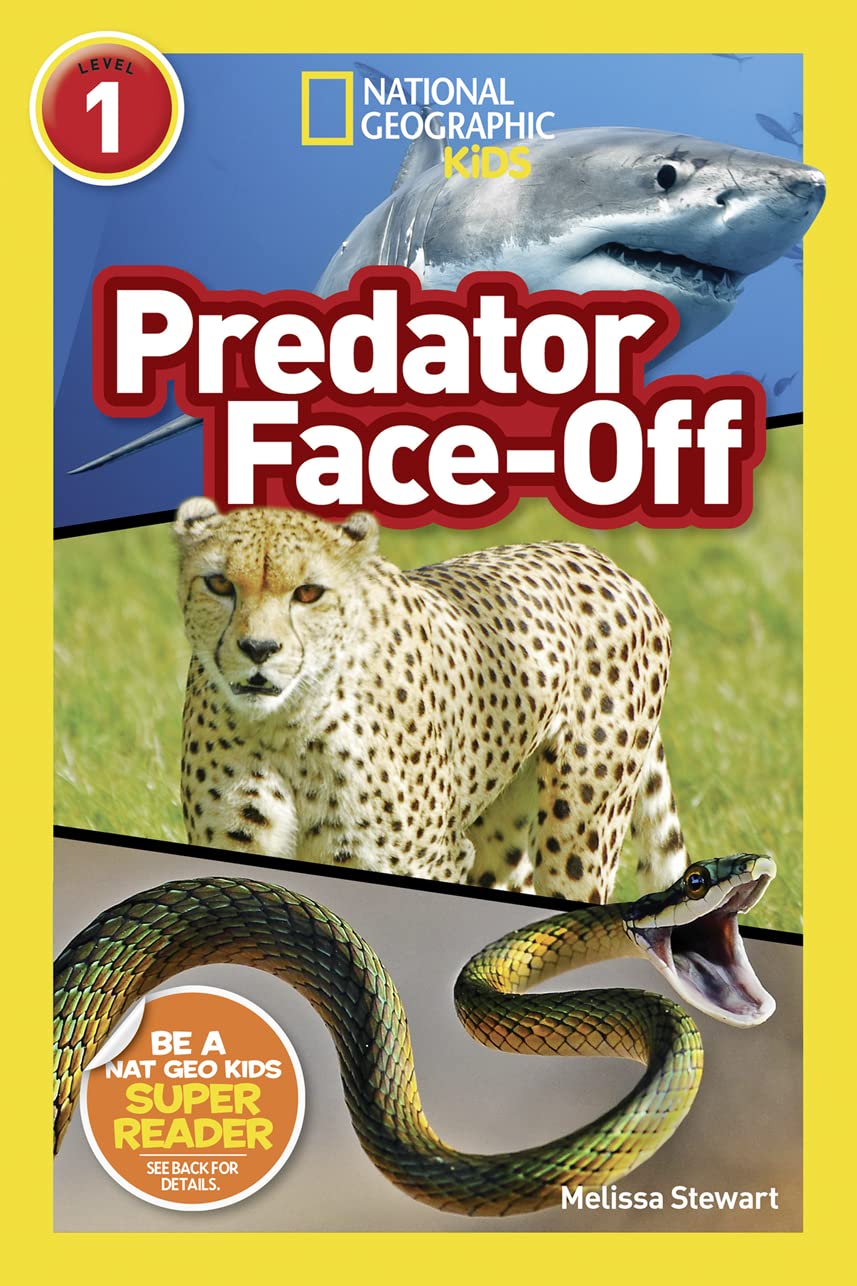Amazon.com: Predator Face-Off (National Geographic Kids Readers, Level ...