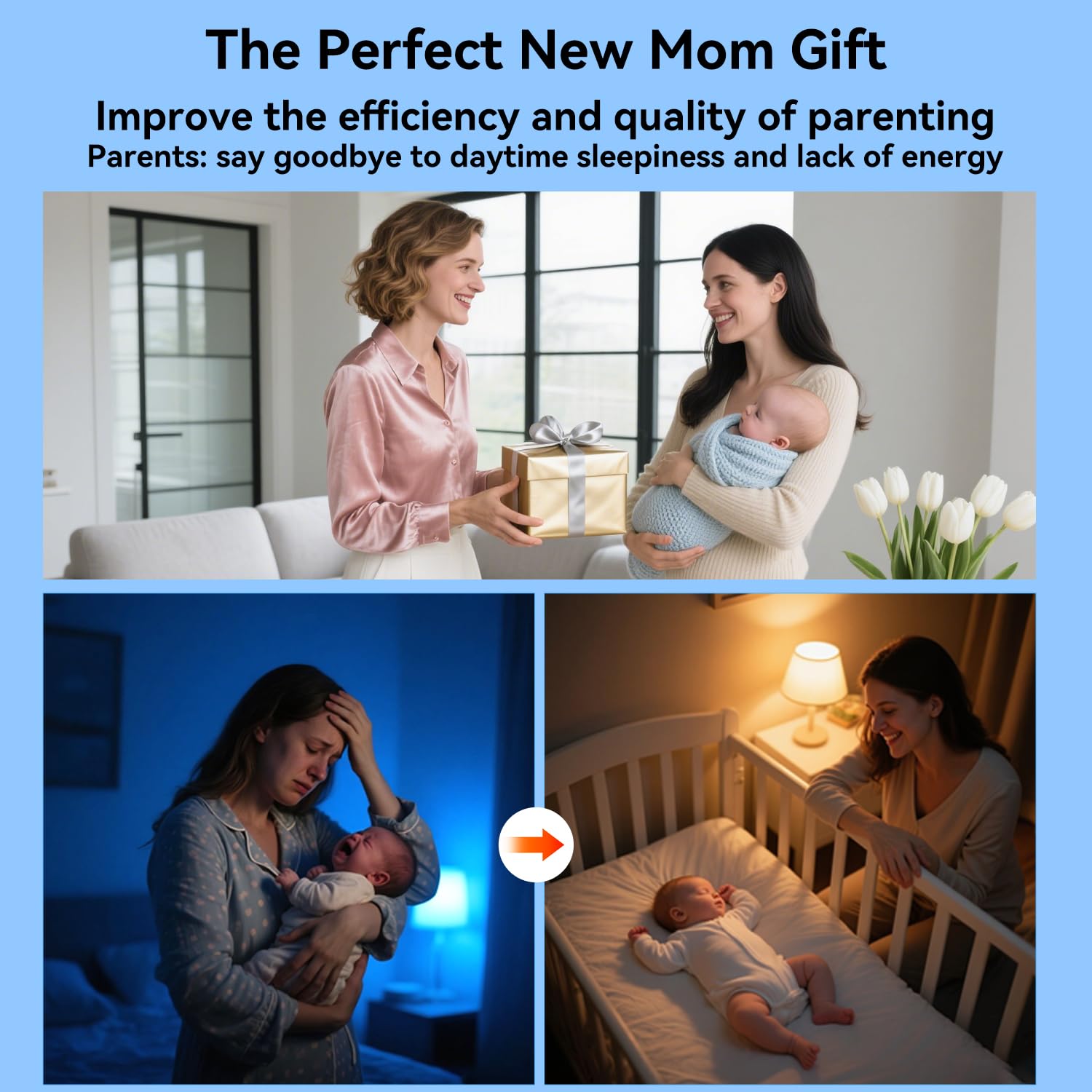Snapklik.com : Baby Vibrating Sleep Soother, Portable Vibrating Pad