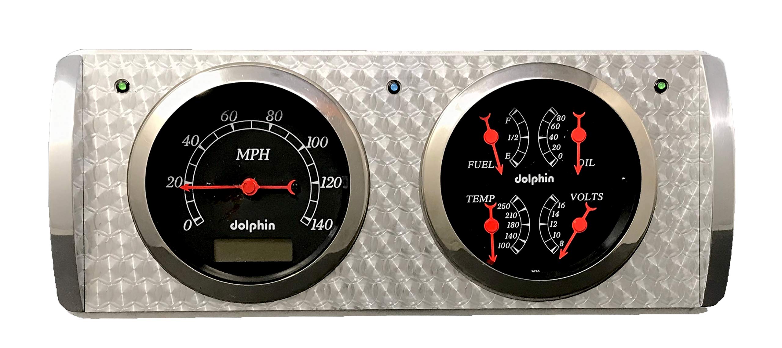 Amazon.com: Compatible with 1940 Ford Car - 2 Gauge Dash Panel - Engine ...