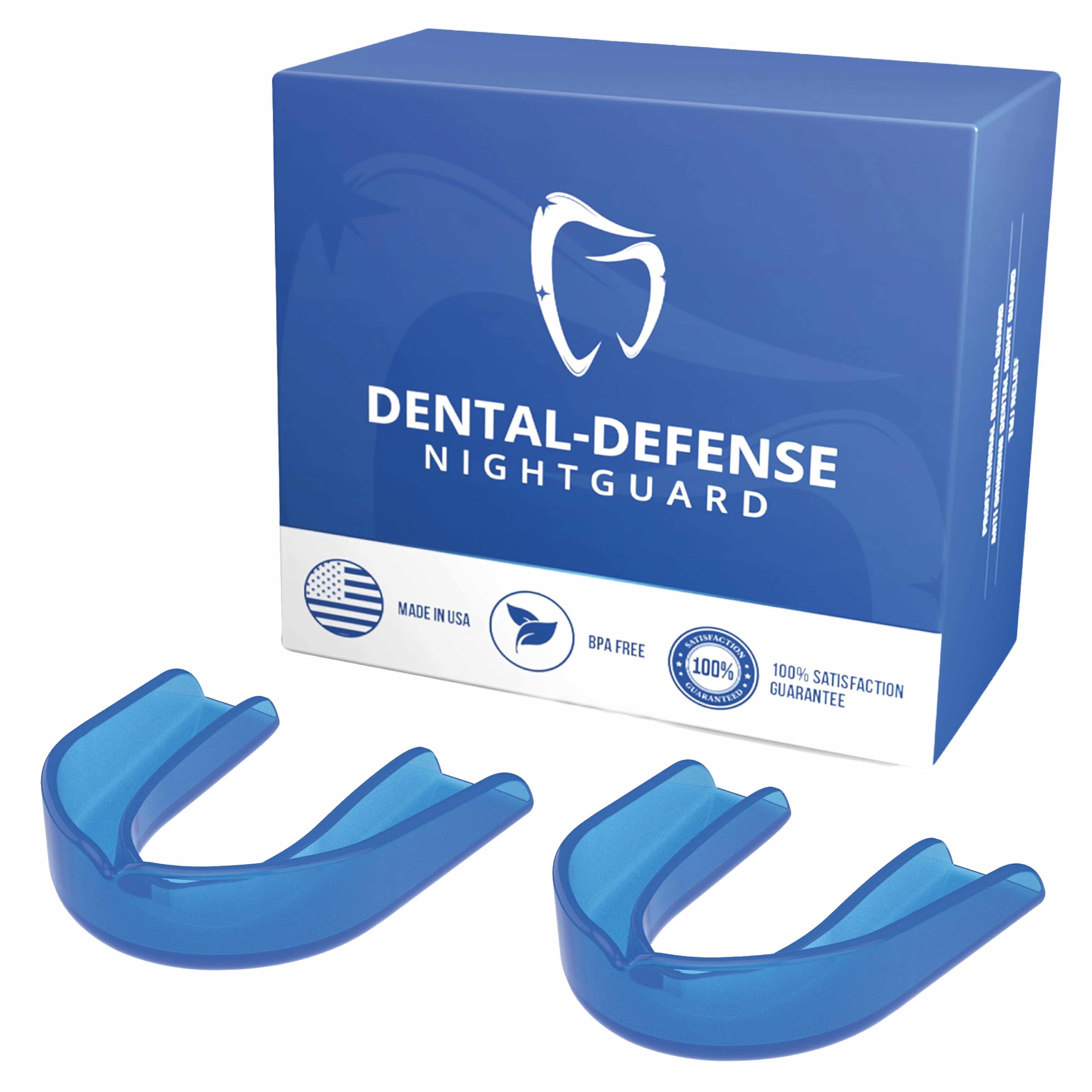 Amazon.com: Dental-Defense Professional Mouth Guard - 2 Pack Night ...
