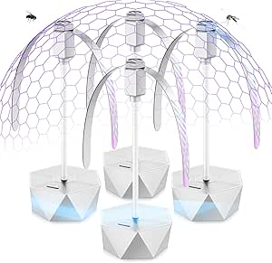 Amazon.com: GUIDOT Fly Bug Fans for Food Tables, Fly Control Spinner ...