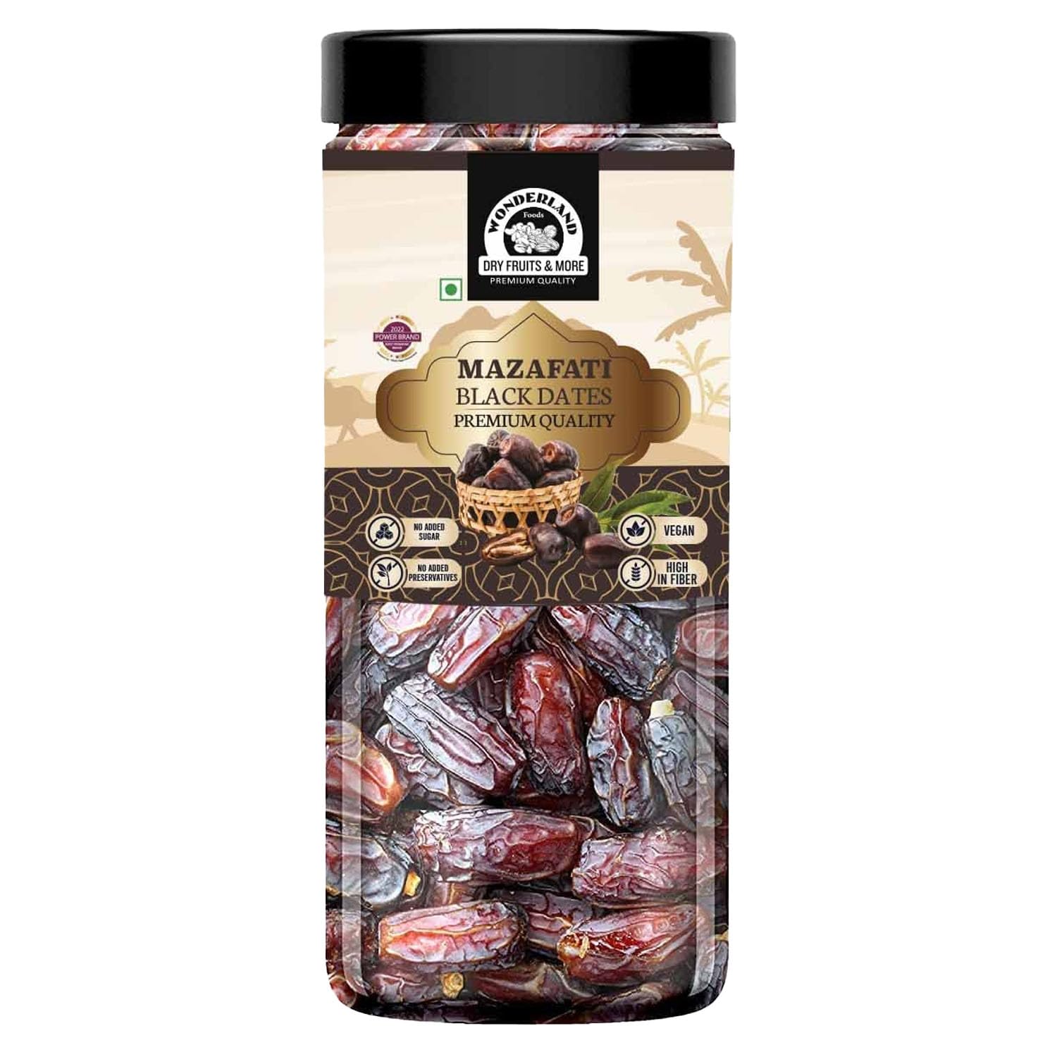 Wonderland Foods - Dry Fruits Mazafati Dates 400g Jar | Healthy ...