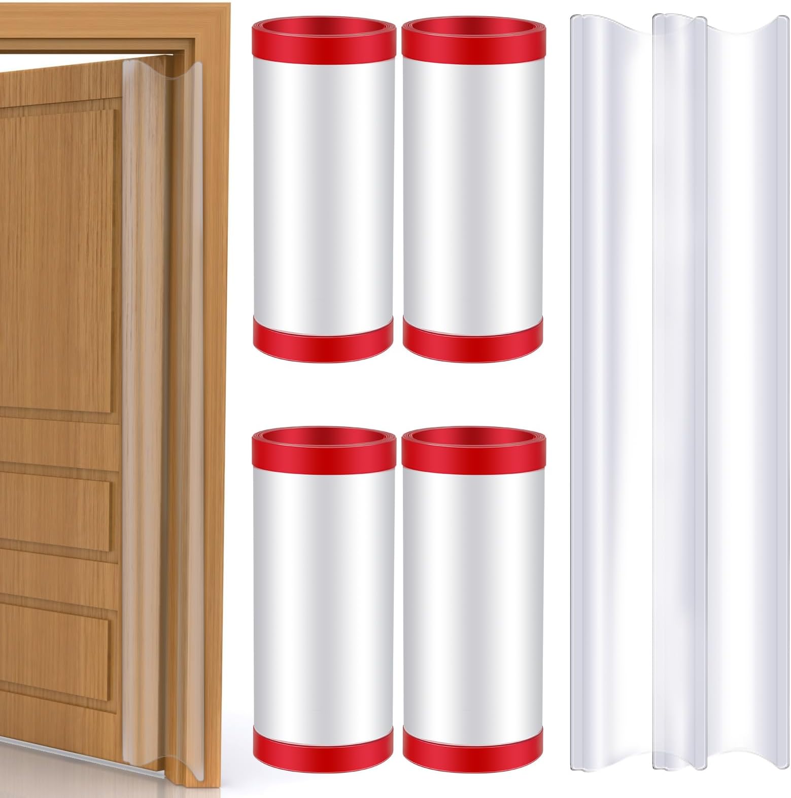 Amazon.com : Jenbode Door Pinch Guard and Door Slam Stopper 4pcs. Use ...