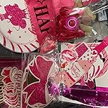 Amazon.com: Pink Birthday Party Decorations for Girls - (Total 85pcs) pink Glitter happy ...