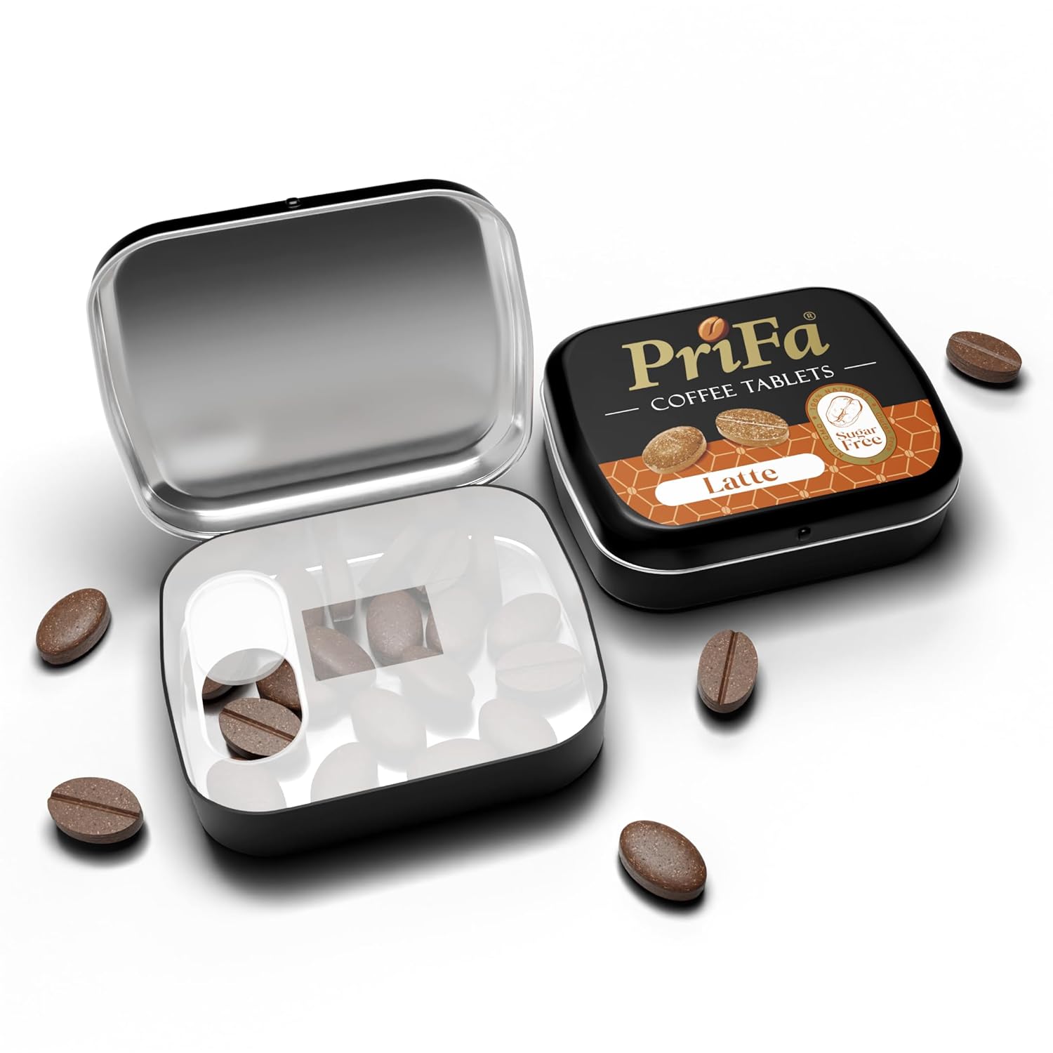 Amazon.com : PriFa Coffee Tablets, Latte Pocket Coffee - Unsweetened ...