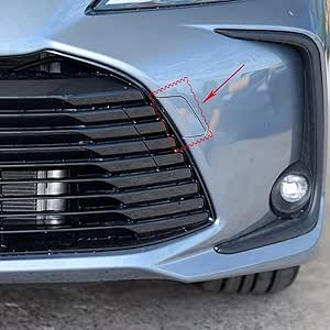 Amazon.com: Car Front Rear Bumper Tow Hook Cover Cap for Toyota Corolla ...