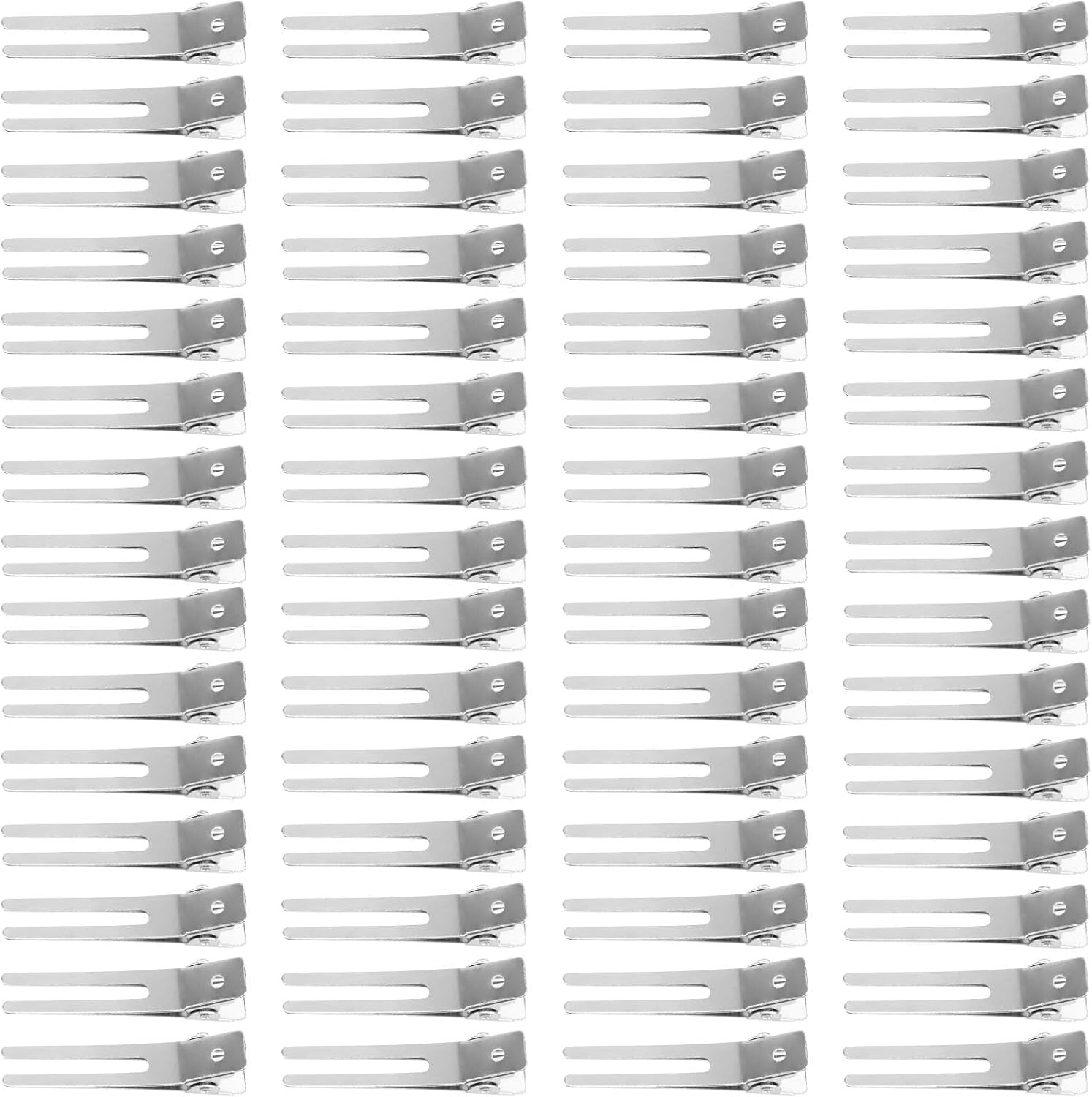 Curl Setting Section Hair Clip, Hairdressing Double Claw Curling Clips ...