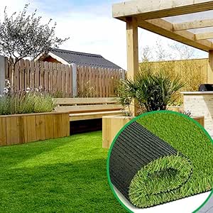 Amazon.com: Petgrow Durable Artificial Grass Turf 3FTX10FT,38mm Thick ...