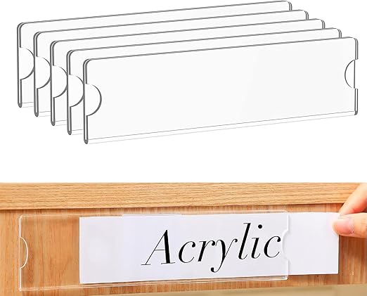Amazon.com: Name plates for doors,Wall Name Plate Holder, 2x8 Inch, 5 ...