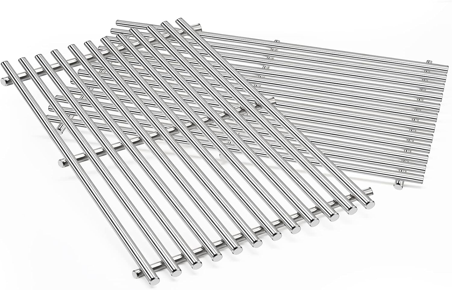 Amazon.com : Criditpid 7637 304 Stainless Steel Grill Cooking Grates ...