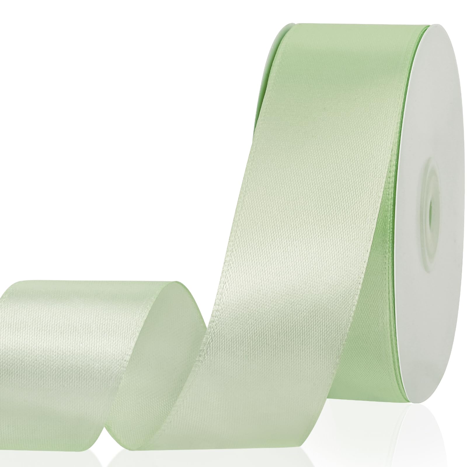 Amazon.com: Sage Green Satin Ribbon 1-1/2 Inch,50 Yards Sage Green ...