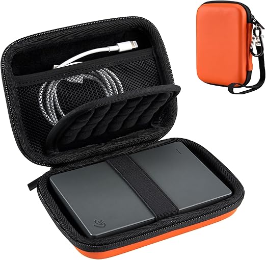 ProCase Portable Hard Drive Case for Canvio Basics Western Digital WD ...