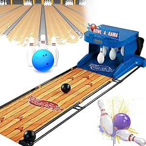 Amazon.com: Electronic Bowling Alley Game with LED Electronic ...