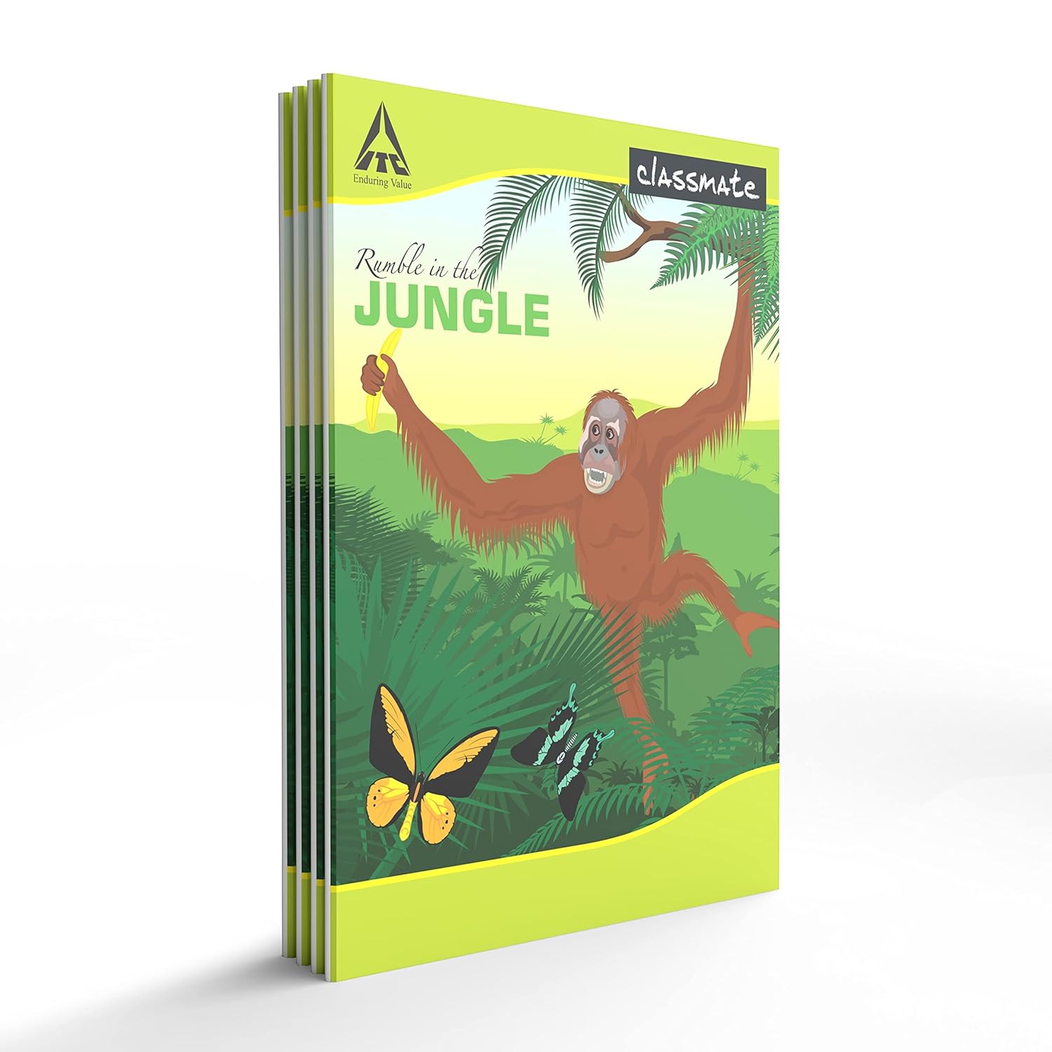 Classmate Notebook - Unruled, 72 Pages, 240 mm x 180 mm - Pack Of 4 ...