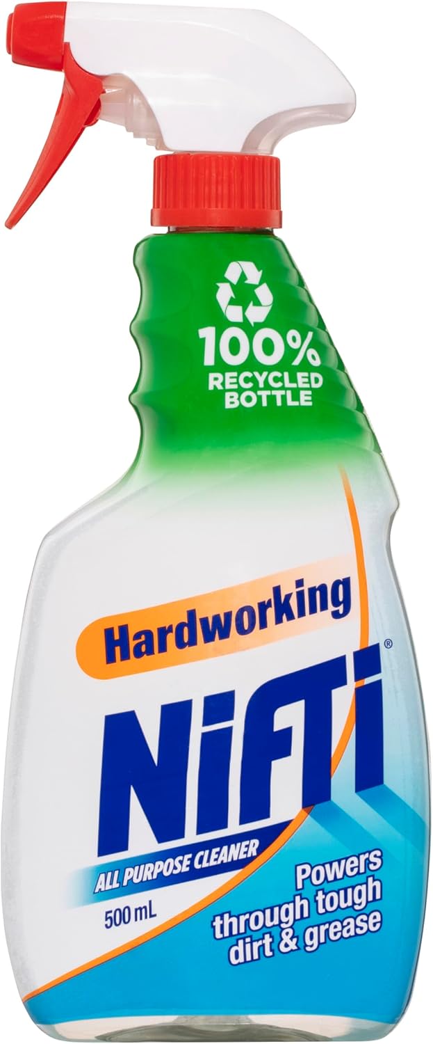 Nifti Hardworking Multipurpose Cleaner Trigger, 500mL, All Purpose ...